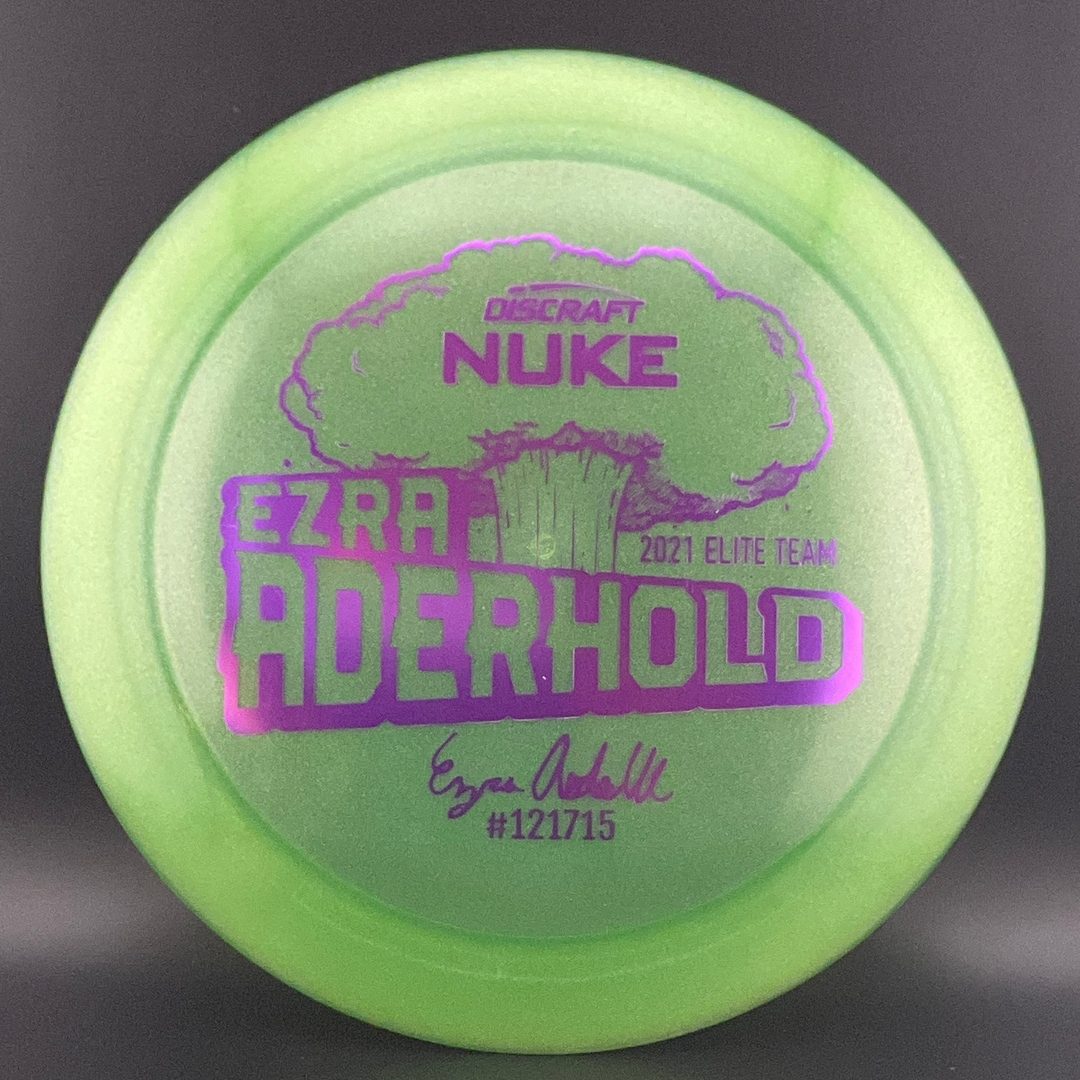 Metallic Z Nuke - 2021 Ezra Aderhold Elite Team – Rare Air Discs