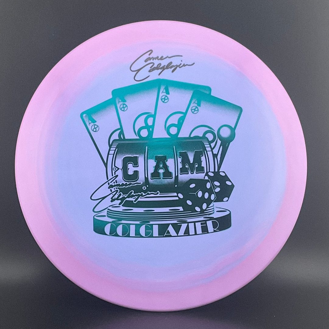 Swirly S-Blend Scepter *Signed* - Cameron Colglazier LE – Rare Air Discs