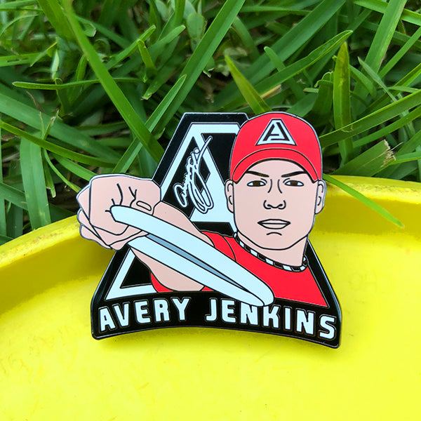 Avery Jenkins Pin - Locking Metal Backer – Rare Air Discs