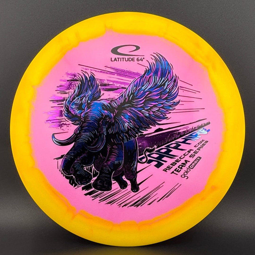 Gold Orbit Sapphire - Rebecca Cox 2026 Tour Series – Rare Air Discs