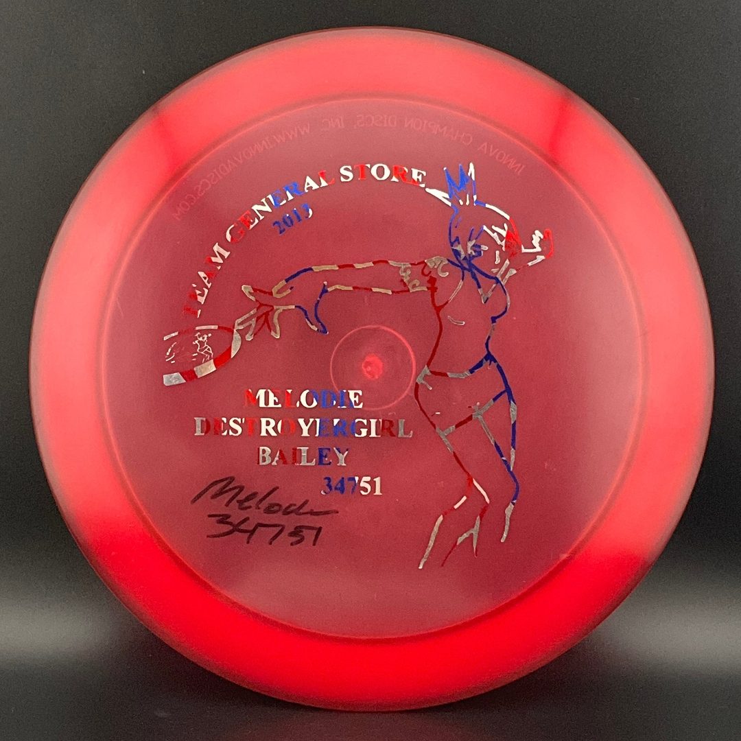 Champion Destroyer *Signed* - 2013 Melodie DestroyerGirl Bailey – Rare ...