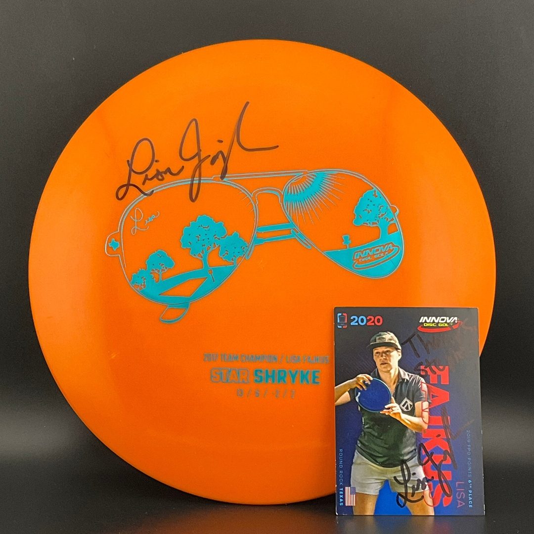 Star Shryke *Signed* - 2017 Lisa Fajkus + 2020 Trading Card – Rare Air ...
